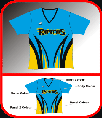 Raptors Touch Uniforms