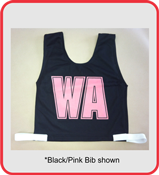 Netball Bibs & Patches